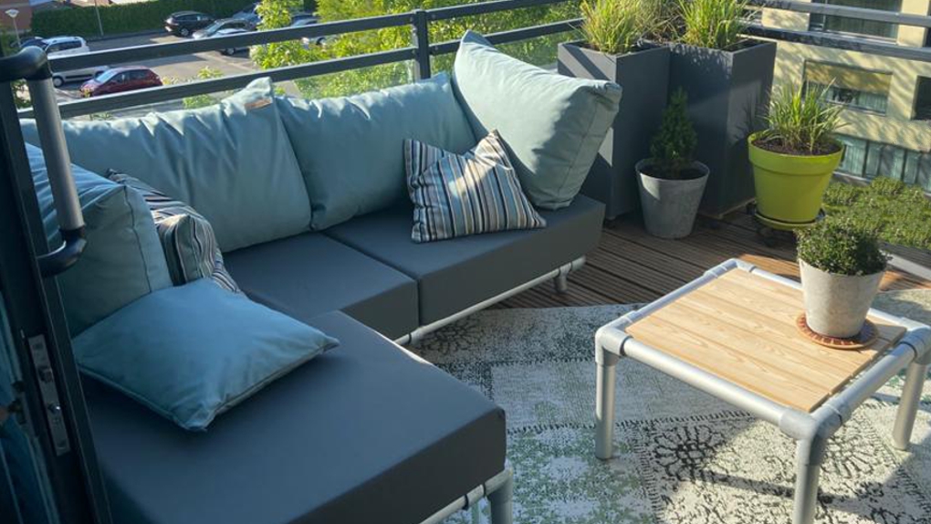Loungeset balkon - Maatwerk, duurzaam en comfortabel